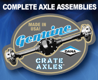 Dana Crate Axle Program | Complete Assemblies | West Coast Differentials