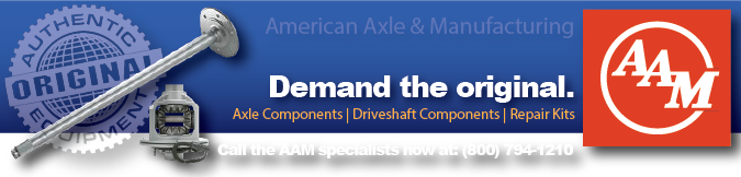 AAM Axle Parts | American Axle at West Coast Differentials