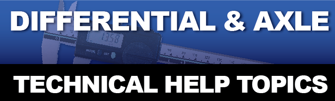 Differential-and-Axle-Technical-Help-Header - West Coast Differentials