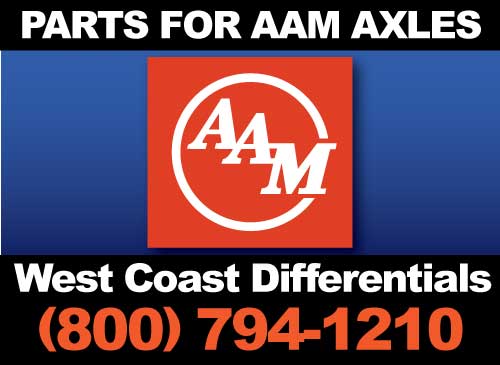 AAM Axle Parts | American Axle at West Coast Differentials