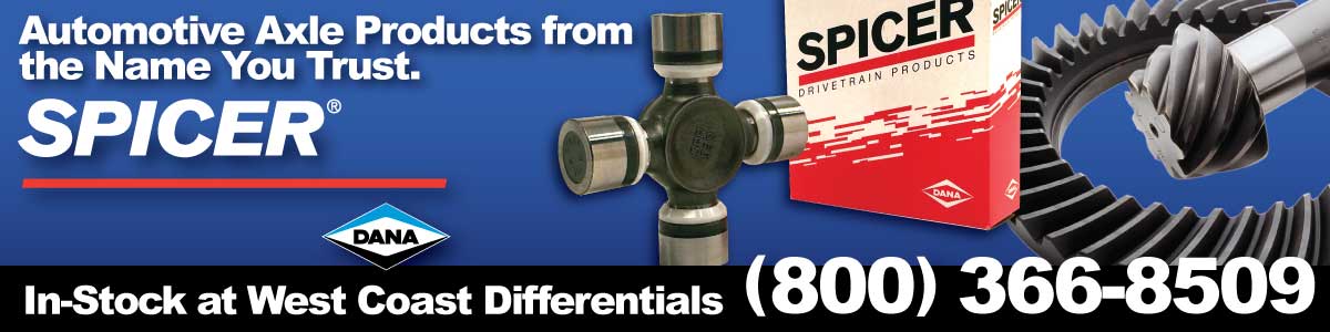 Dana Spicer Parts | In-Stock Now at West Coast Differentials