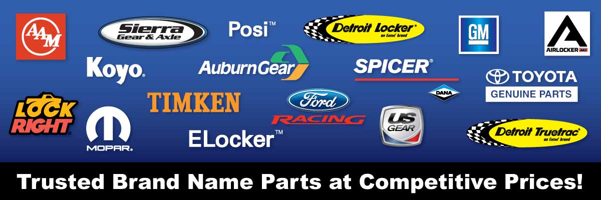 Differential Parts • In-Stock • West Coast Differentials