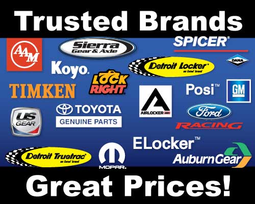 Differential Parts • In-Stock • West Coast Differentials