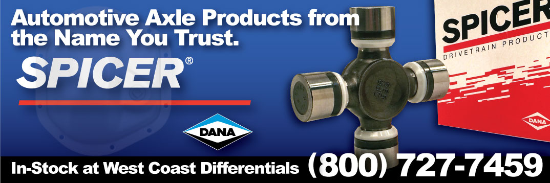Dana Spicer Parts | In-Stock Now at West Coast Differentials