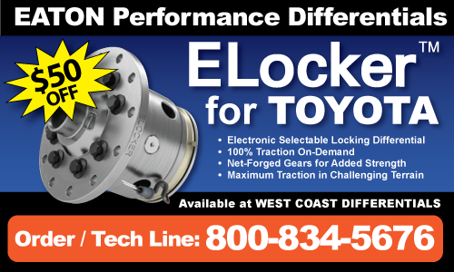 Toyota E Lockers - Eaton Performance Differentials - West Coast ...