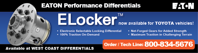 Toyota E Lockers - Eaton Performance Differentials - West Coast ...