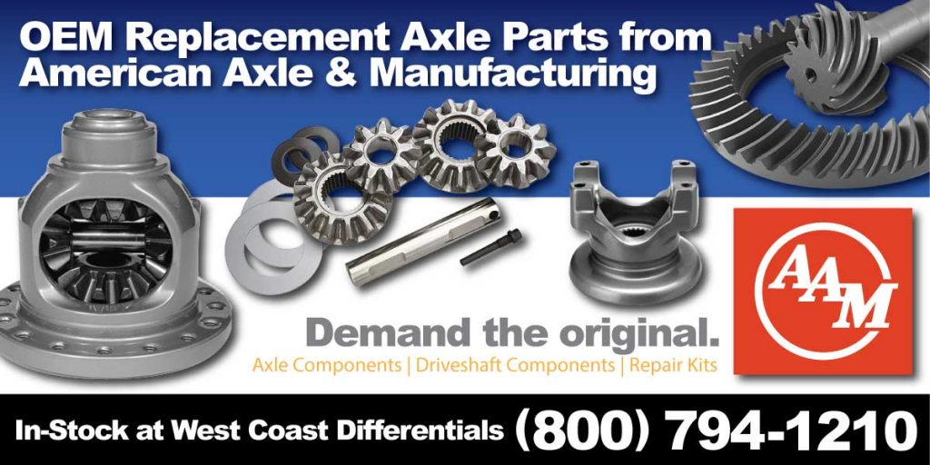 AAM Axle Parts | American Axle at West Coast Differentials