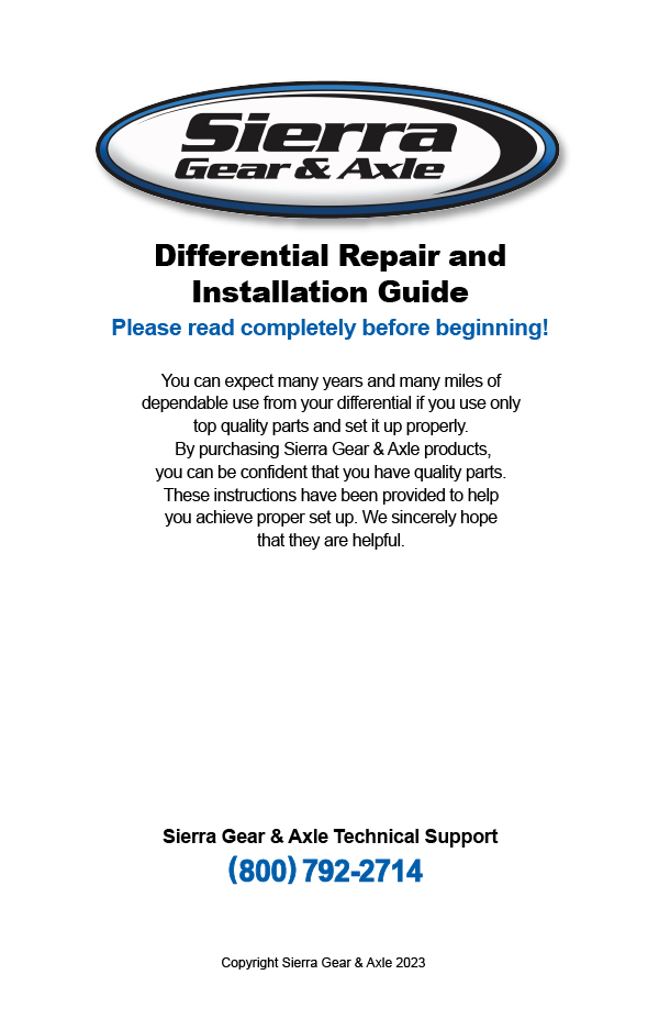 Sierra-Gear-Instructions-Page-02 - West Coast Differentials